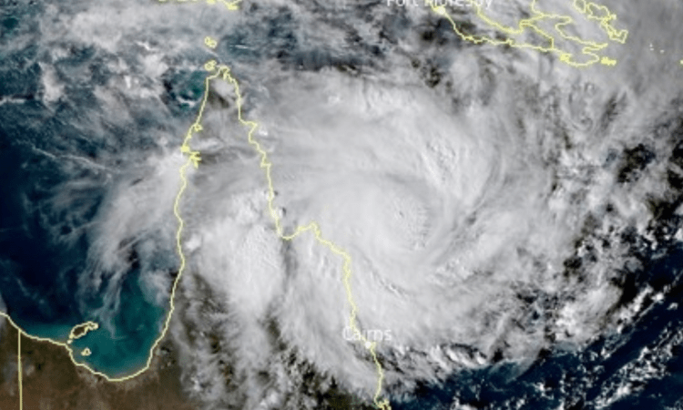 Cyclone Tiffany to hit Australia - Telugu Bullet