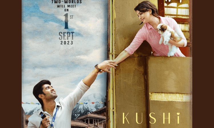 ‘Kushi’ movie got a new release date and revealed poster - Telugu Bullet