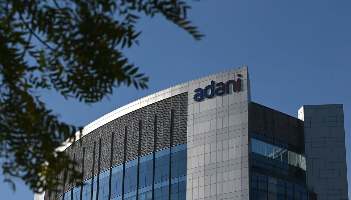 Falling shares of Adani Group
