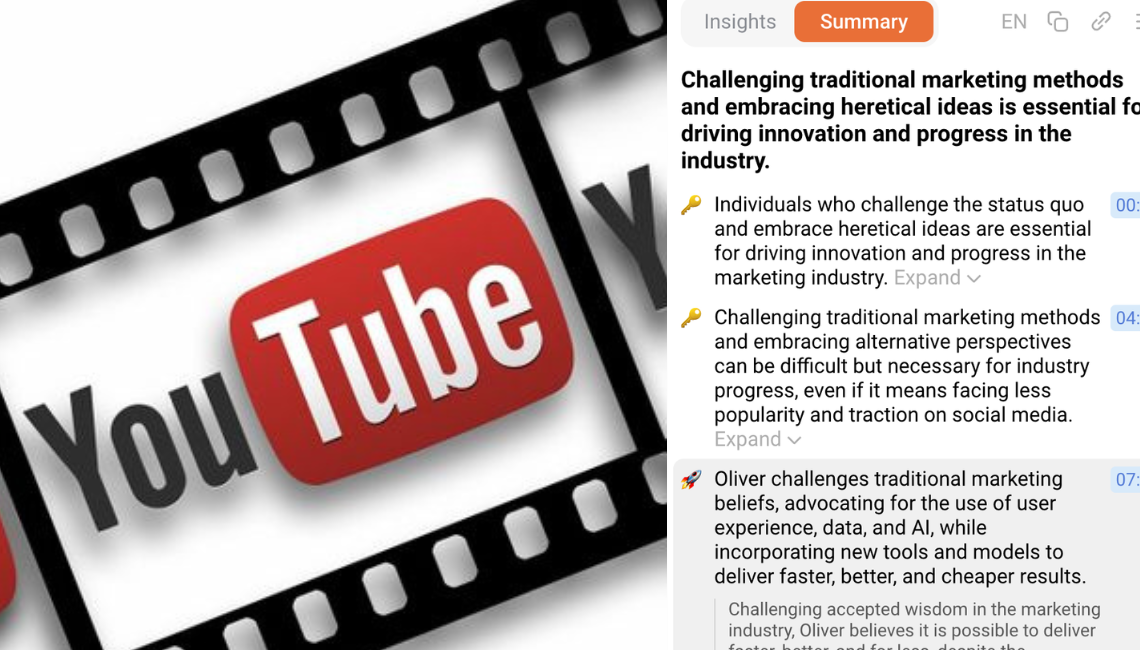 YouTube is experimenting with AI-generated auto-summaries