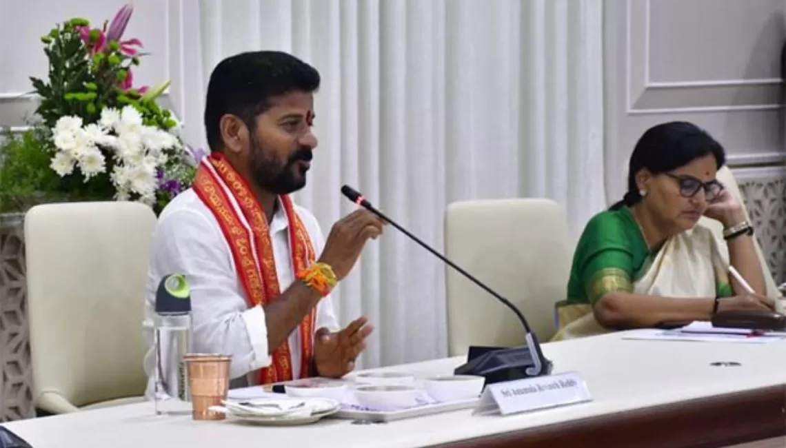 CM Revanth Reddy First Day in Secretariat