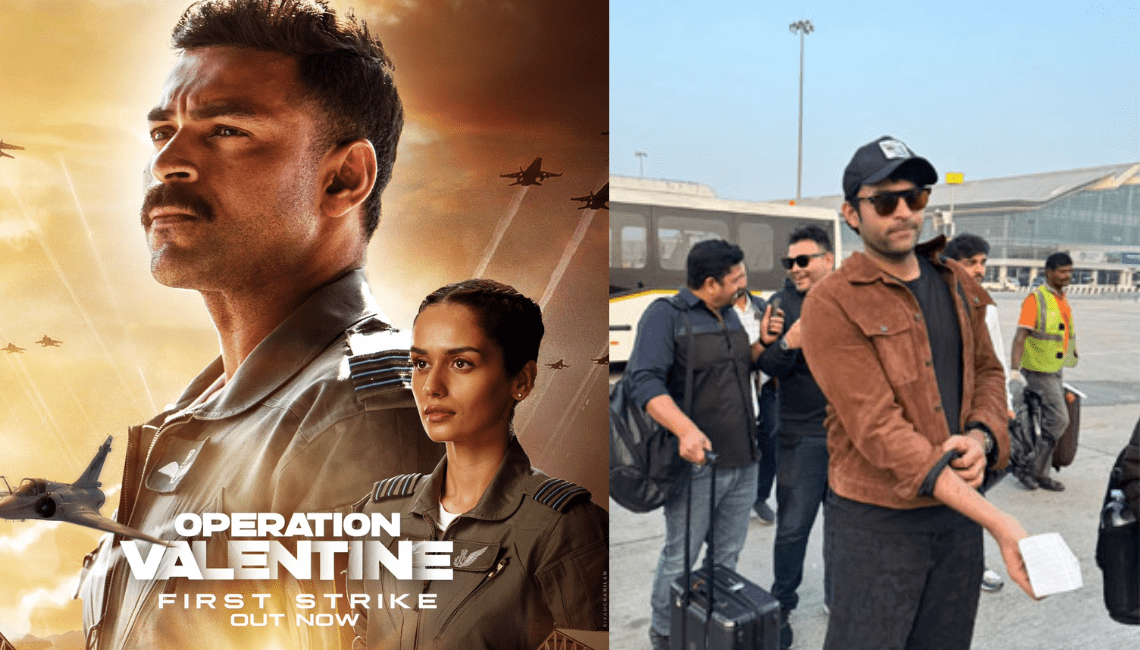 Operation Valentine: Varun Tej Takes Flight, off to Wagah