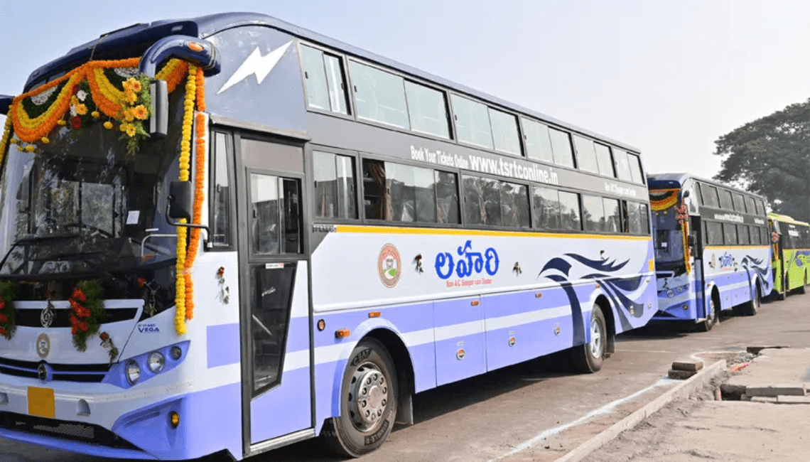 TSRTC's 60 Special Buses for India vs England Test Match