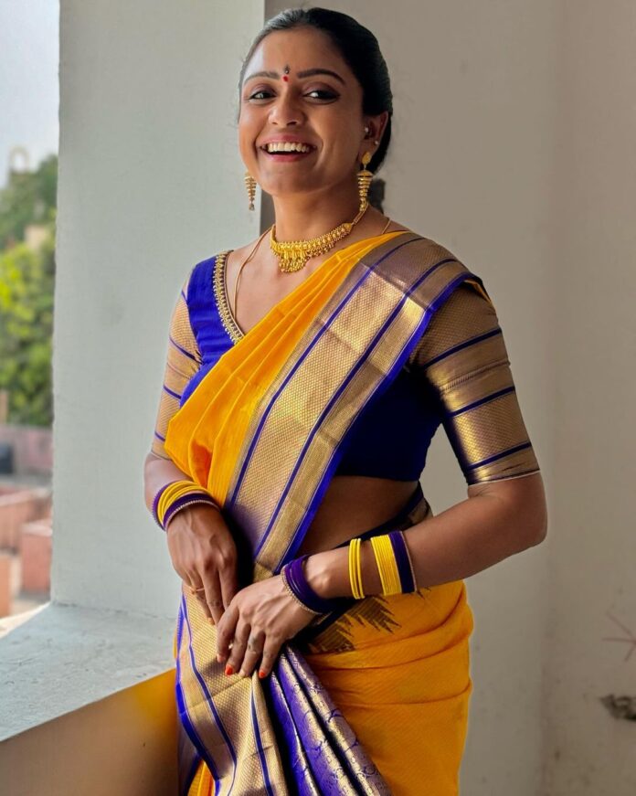 Vithika Sheru Latest Photos in Yellow Saree | HD Images