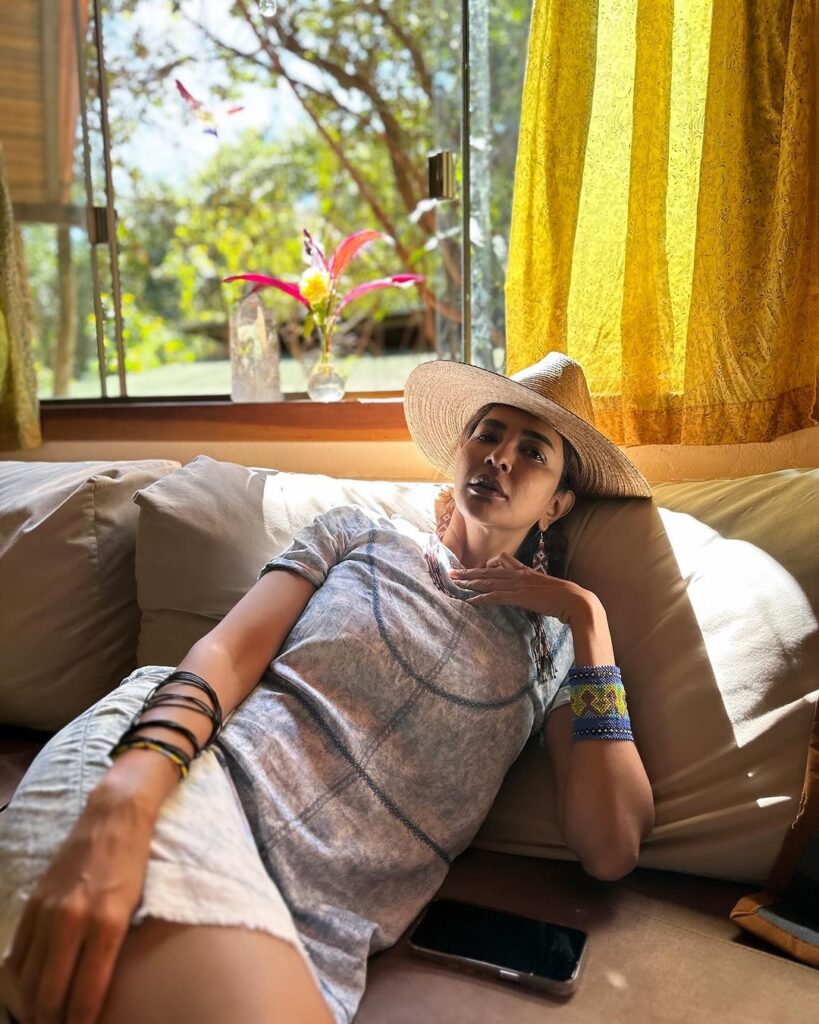 Manchu Lakshmi shines bright in her latest photos.