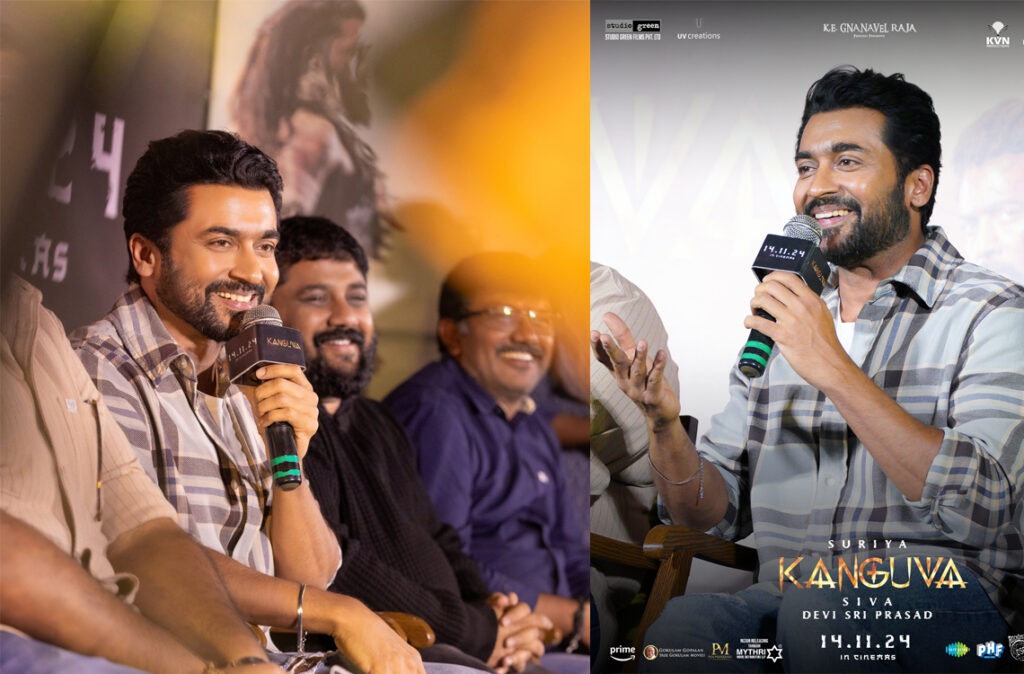 "Exciting Twist: Surya Reveals Key Insights from 'Kanguva'!"