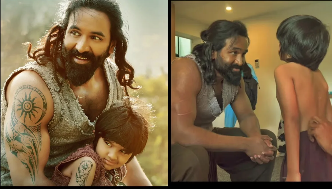 Vishnu Manchu Introduces Son Avaram as Young Tinnadu in Kannappa Movie ...