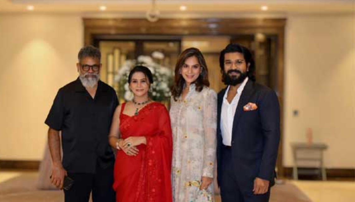 Ram Charan & Sukumar Reunite at Akhil’s Reception | Rangasthalam Duo ...